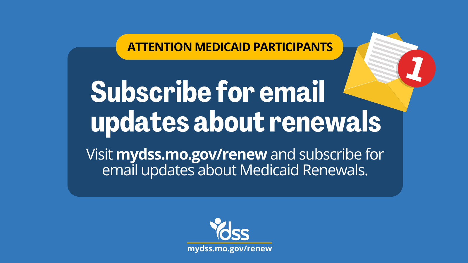 Medicaid Annual Renewals: Outreach Material | mydss.mo.gov